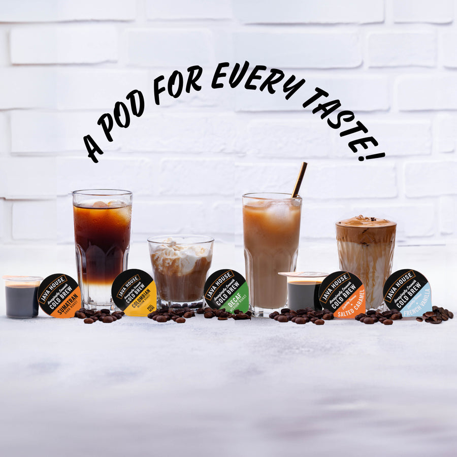 Cold Brew Coffee Pods - Salted Caramel - Lightly Sweet – Java House