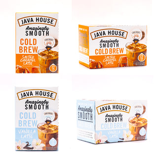 Java House Latte Cold Brew Coffee Pods - French Vanilla