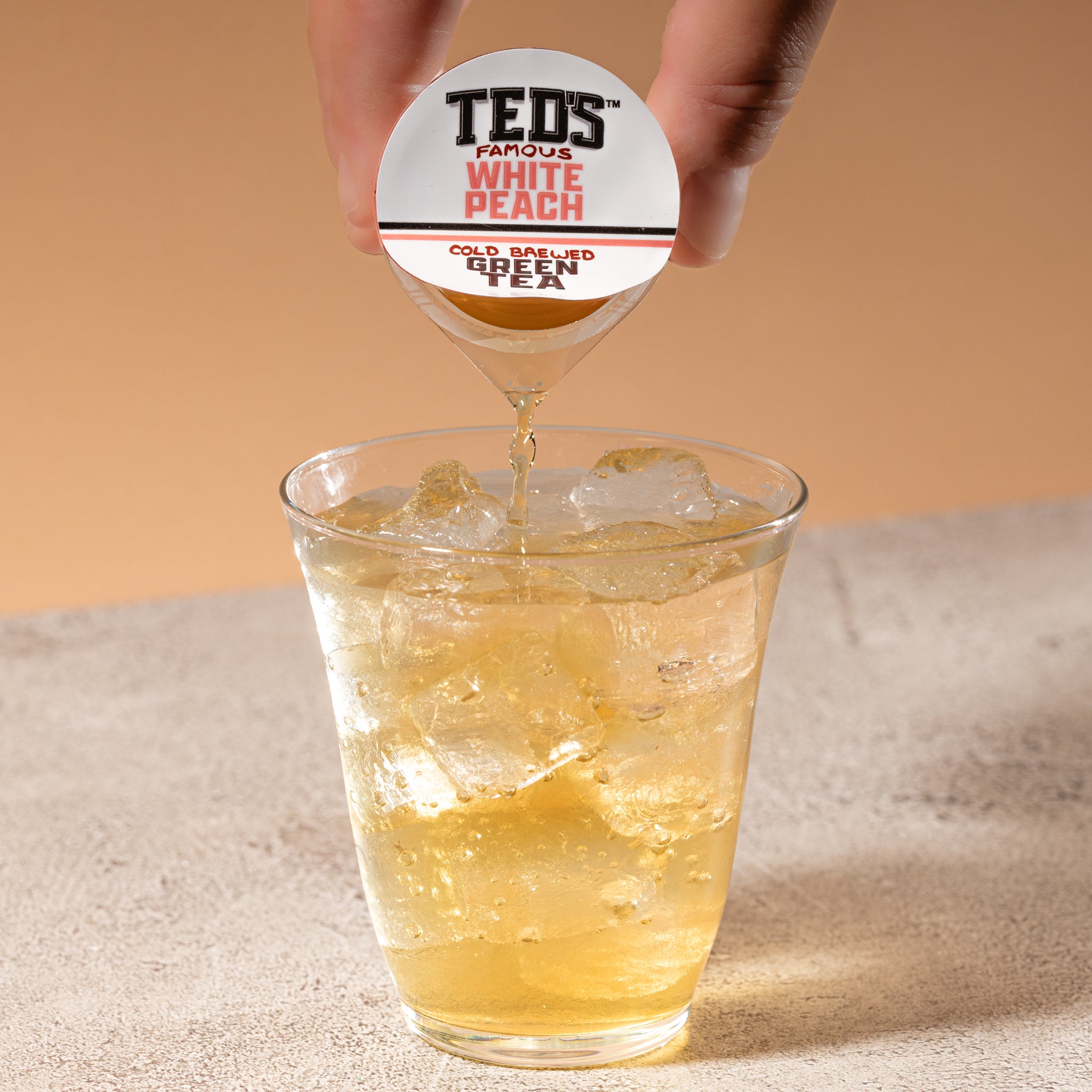 Ted's Famous White Peach Cold Brewed Green Tea – Java House