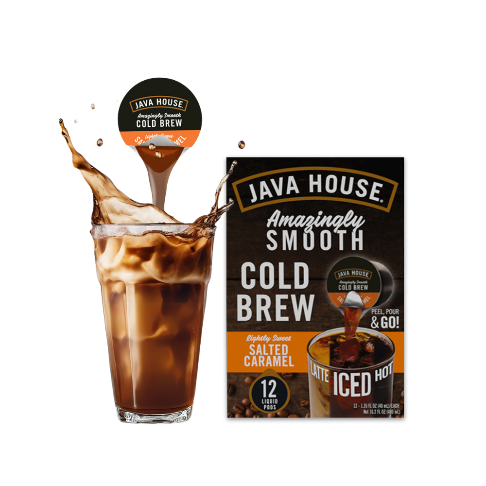 Cold Brew Coffee Pods - Salted Caramel - Lightly Sweet – Java House